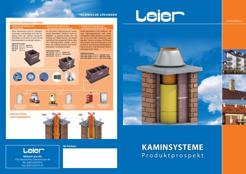 Kaminsysteme - Leier