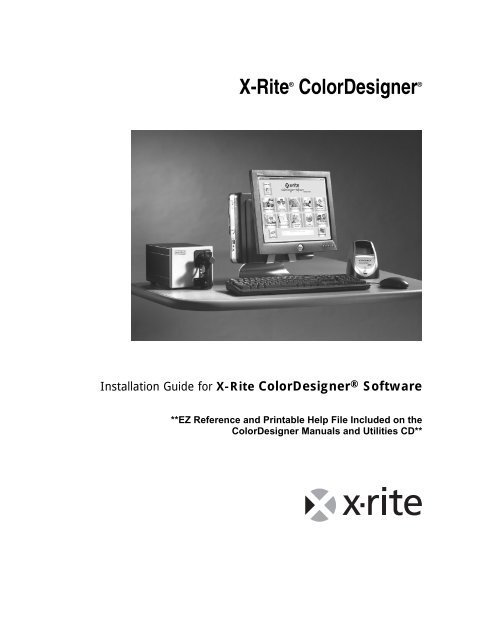X-Rite ColorDesigner® Software