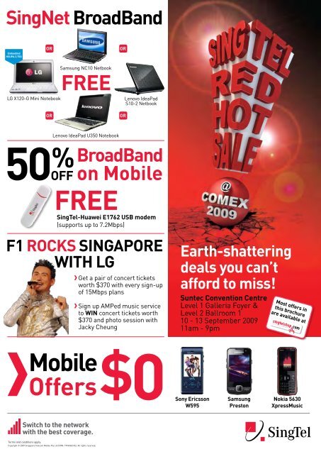 Mobile Offers - SingTel
