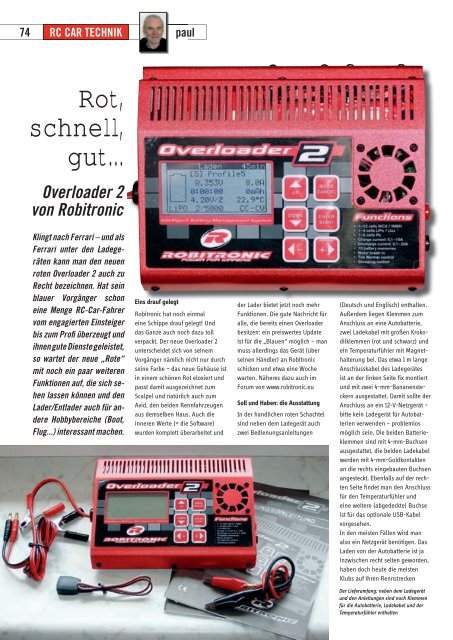 Overloader 2 von Robitronic - CMC-Versand