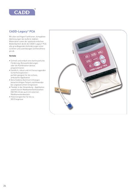 CADD-Legacy® PCA