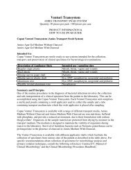 Copan Universal Transport Medium (UTM-RT) - Copan Diagnostics