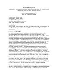 Copan Universal Transport Medium (UTM-RT) - Copan Diagnostics