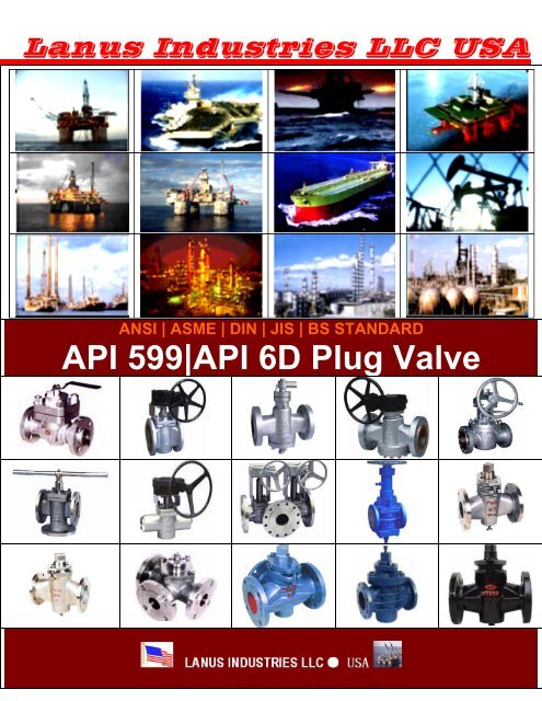 API 599|API 6D Plug Valve - all valves supplies
