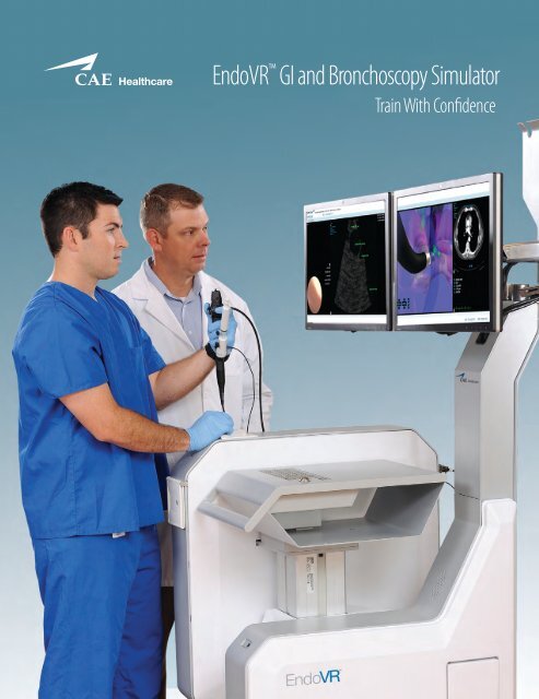 EndoVR™ GI and Bronchoscopy Simulator - CAE Healthcare