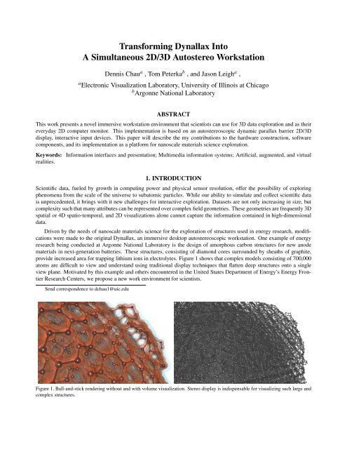 pdf (9087 KB) - Electronic Visualization Laboratory - University of ...