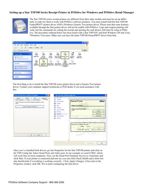 POSitiveSoftware_Star_TSP100_setup.pdf - Star Micronics