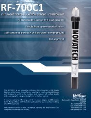 RF-7800V-HH Handheld VHF Radio Datasheet - Harris RF ...