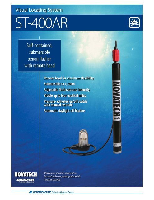 ST-400AR spec sheet 12-20-07.indd - RS Aqua UK