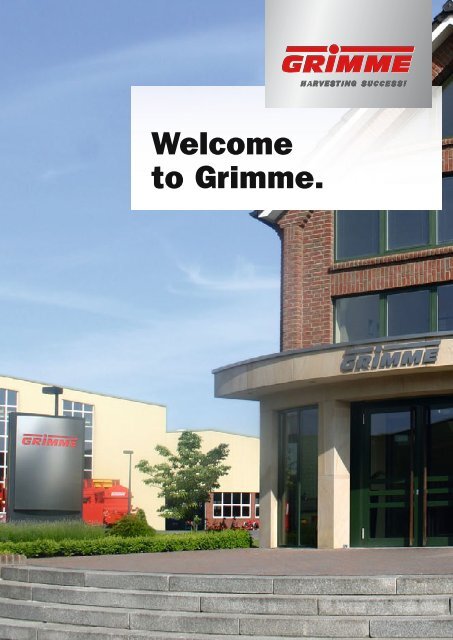 Welcome to Grimme.