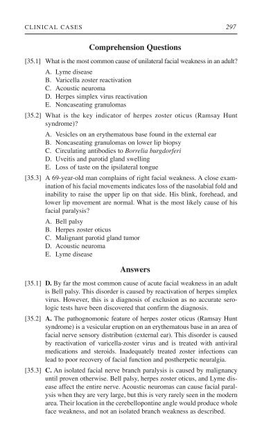 296 CASE FILES: NEUROLOGY