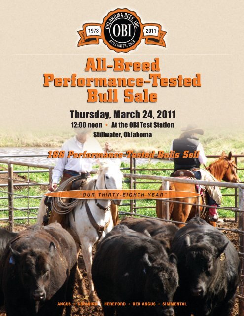 All-Breed Performance-Tested Bull Sale - Department of Animal ...