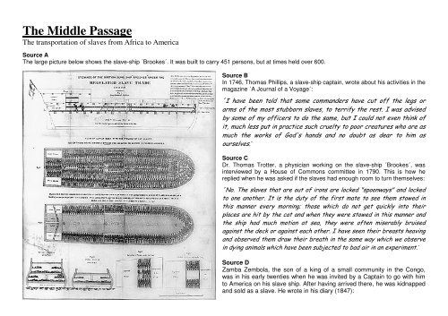The Middle Passage