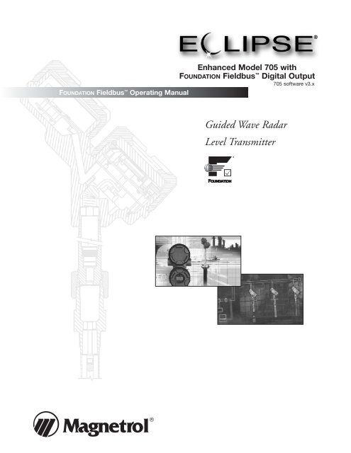 Enhanced Eclipse Model 705 Guided Wave Radar Transmitter