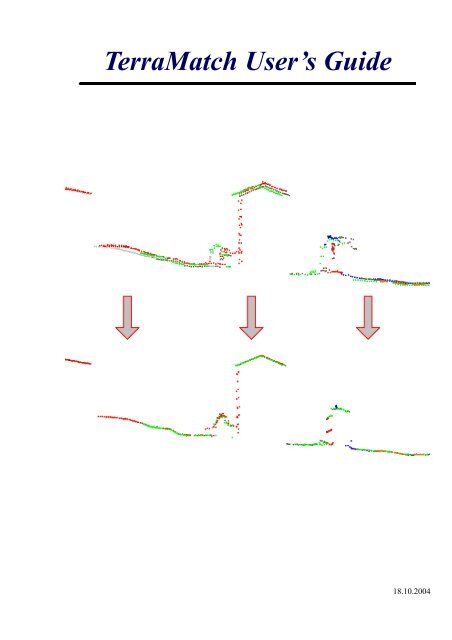 TerraMatch User's Guide - Terrasolid