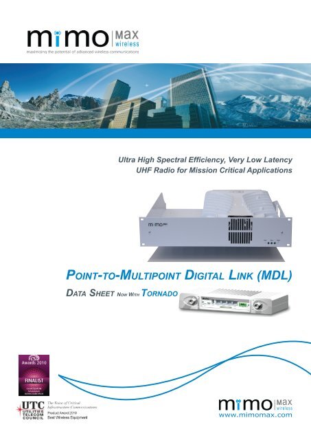 POINT-TO-MULTIPOINT DIGITAL LINK (MDL) - MiMOMax