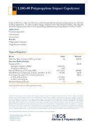 Typical Engineering Properties of Polypropylene - INEOS Olefins ...