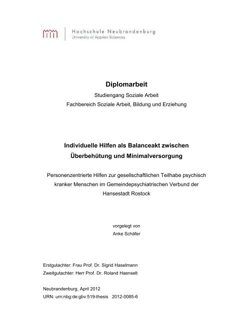 Diplomarbeit