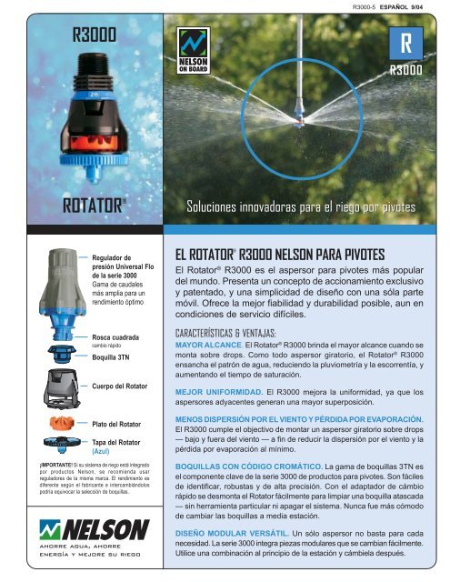 R3000 ROTATOR® - Nelson Irrigation
