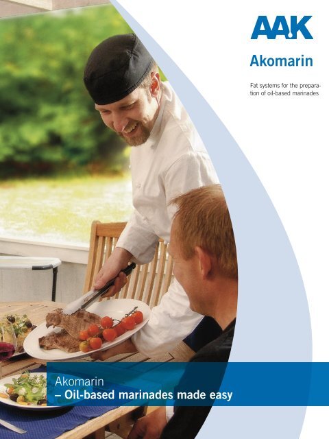 Oil-based marinades made easy - AAK