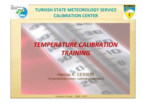 TEMPERATURE CALIBRATION TRAINING