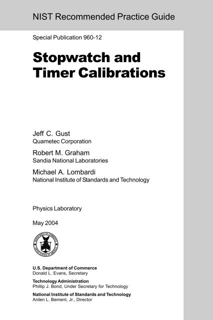 NIST Recommended Practice