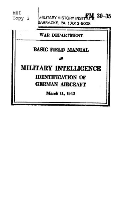 MILITARY INTELLIGENCE - VI Corps Combat Engineers WWII