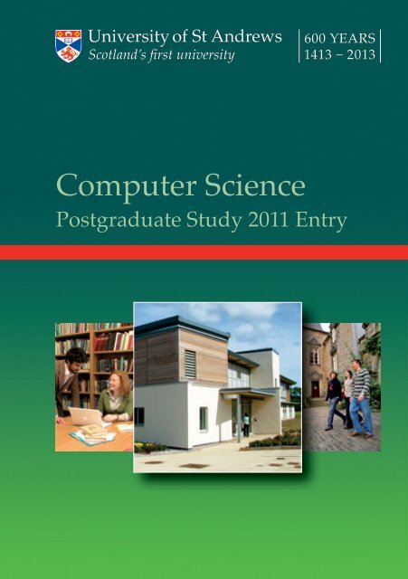 Computer Science - University of St Andrews