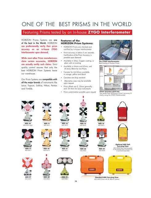 ZYGO Interferometer - algoa survey solutions
