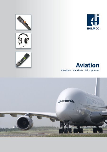 Aircraft Equipment - HOLMCO - Holmberg Elektroakustik