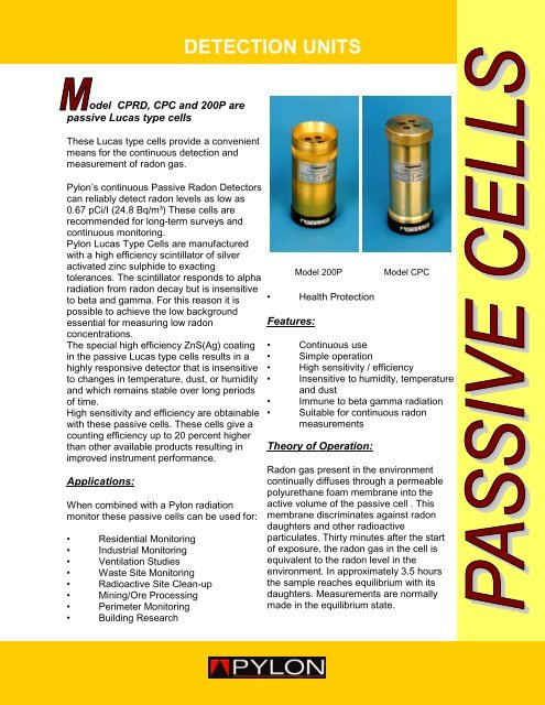 DS105R2.pub - Pylon Electronics Inc.