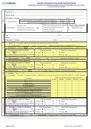 un dossier technique « SC 134-2 - Consuel