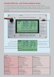 DHC BT001 BATTERY TESTER - GYS