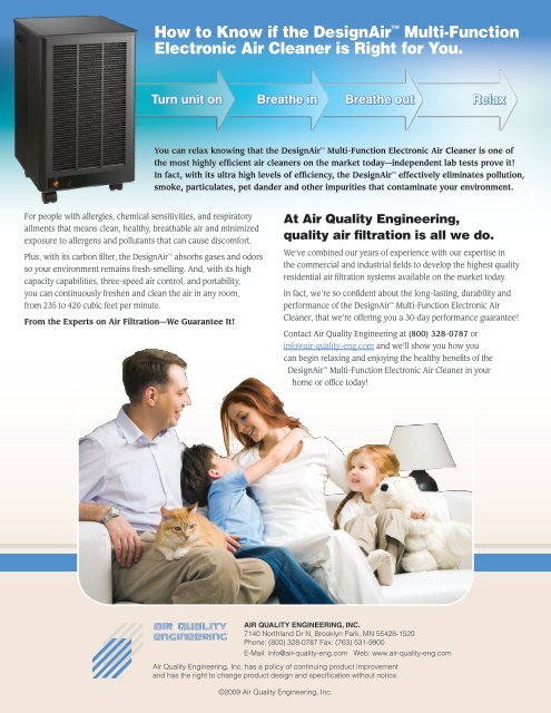 The DesignAir Model - Air Quality Engineering