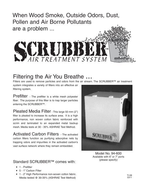 Installing the SCRUBBER - LIFEBREATH