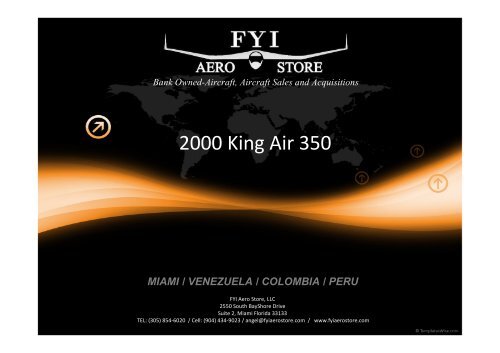 Kirk Taboada - bank owned jet, FYI Aerostore HOME