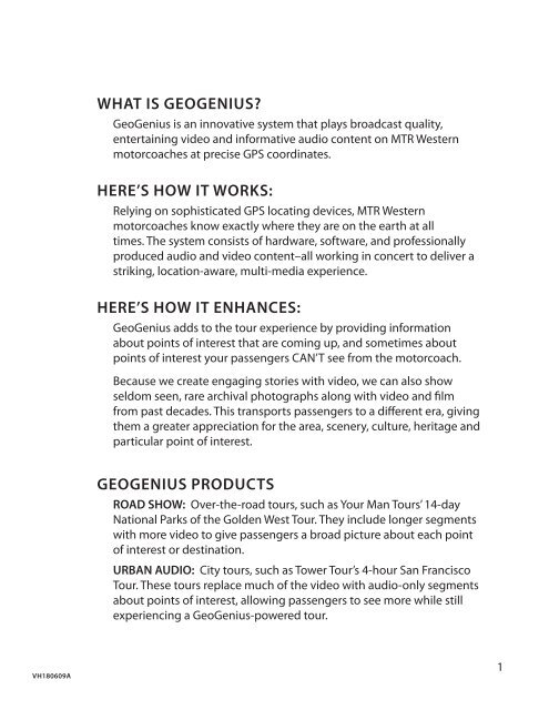 WHaT IS GEOGENIUS? HERE'S HOW IT WORKS ... - Thom Ryng
