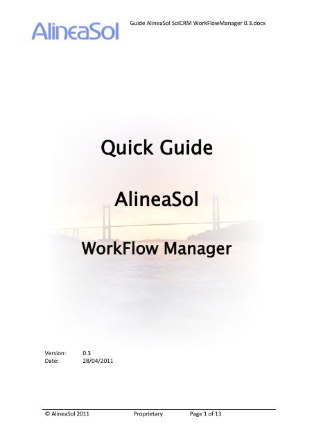 Alinea's Applications - SugarForge