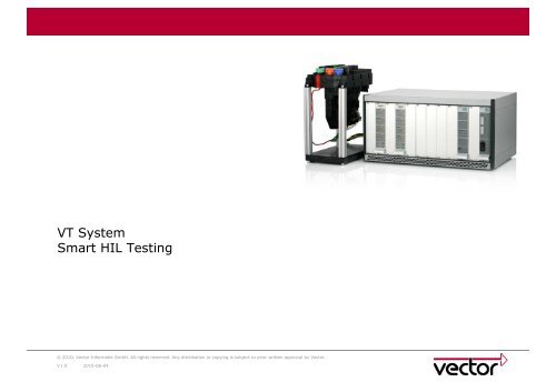VT System Smart HIL Testing - Automotive Testing Expo