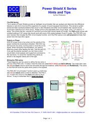 The PSX-1,2,3,4 Series (Rev:J, 5/11) - DCC Specialties.