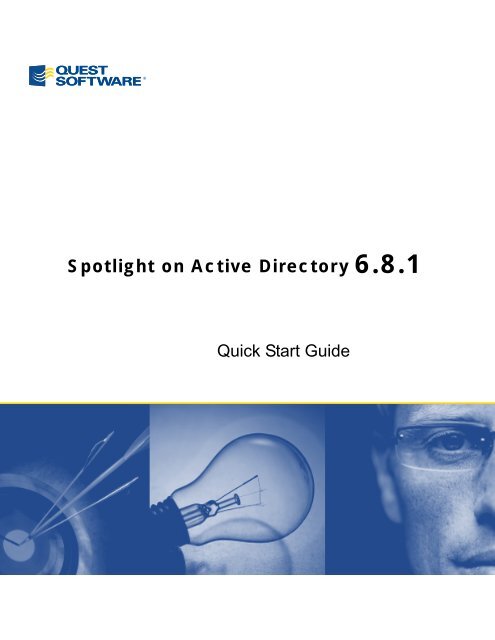 Installing Spotlight on Active Directory - Quest Software