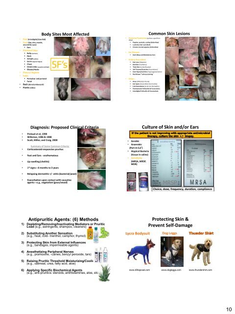 Feet (interdigital/cl