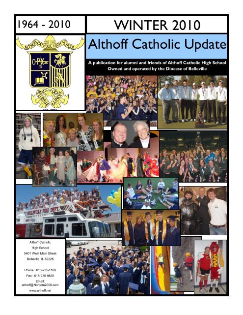 Althoff Catholic Update WINTER 2010 - Althoff Catholic High School