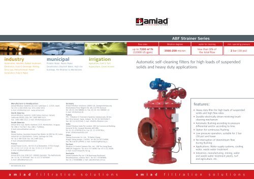 amiad - Total Water Solutions