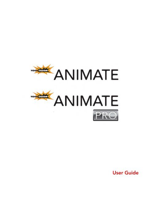 Animate Pro 2 User Guide - Toon Boom Animation