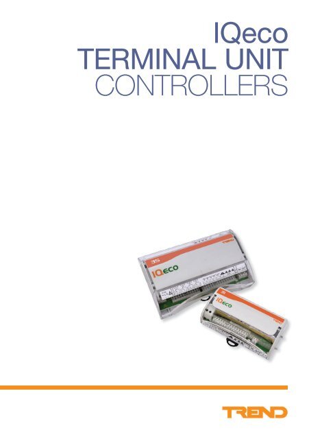 IQeco TERMINAL UNIT CONTROLLERS - Trend Controls