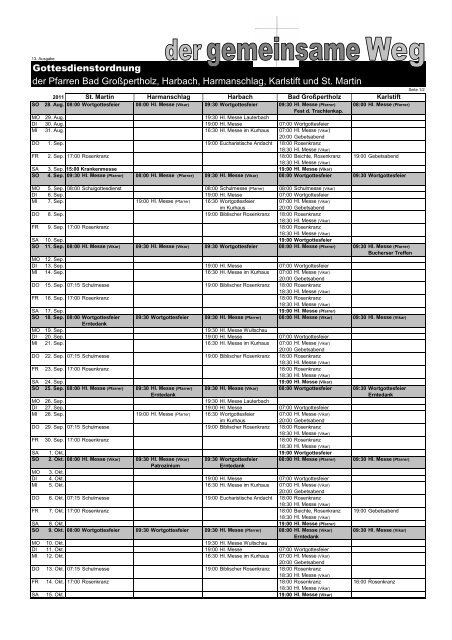 02858/85147 Diakon Mag. Peter ... - Gemeinde Moorbad Harbach