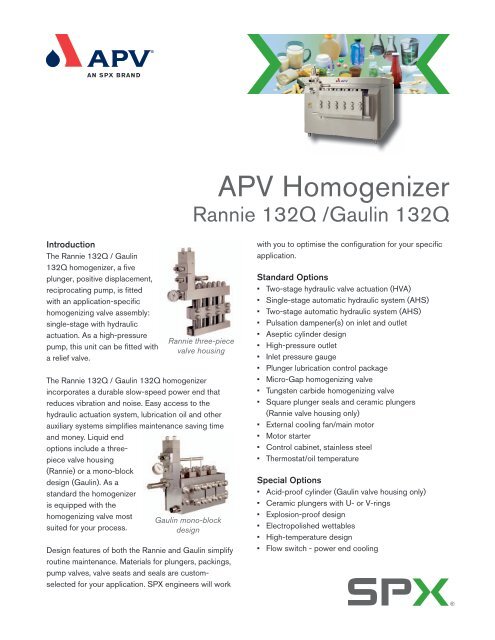 APV Homogenizer