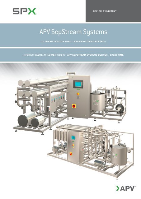APV SepStream Systems - SPX