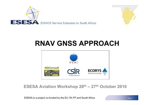 RNAV-GNSS-Approach [Compatibility Mode] - ESESA